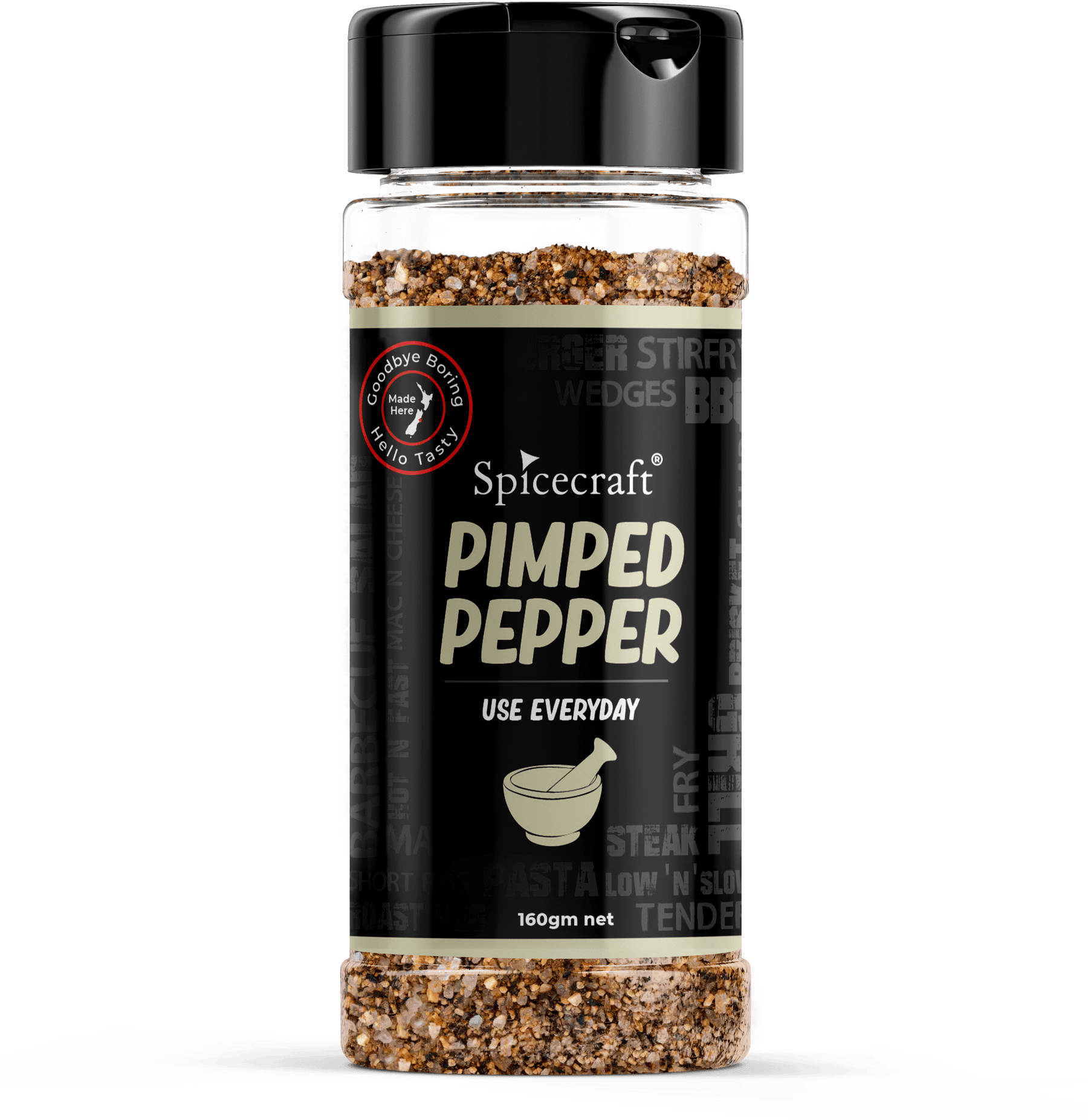 Pepper blend | Steak seasoning | Beef rub | SPG + – Spicecraft